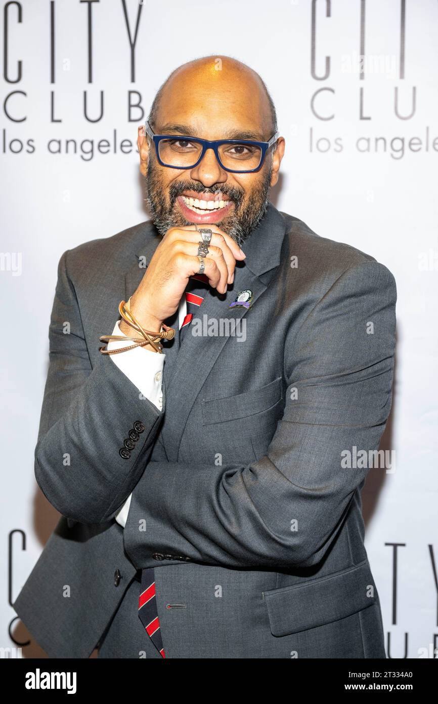 Los Angeles, USA. 22nd Oct, 2023. 2022 honoree Jerry P. Abraham, MD ...