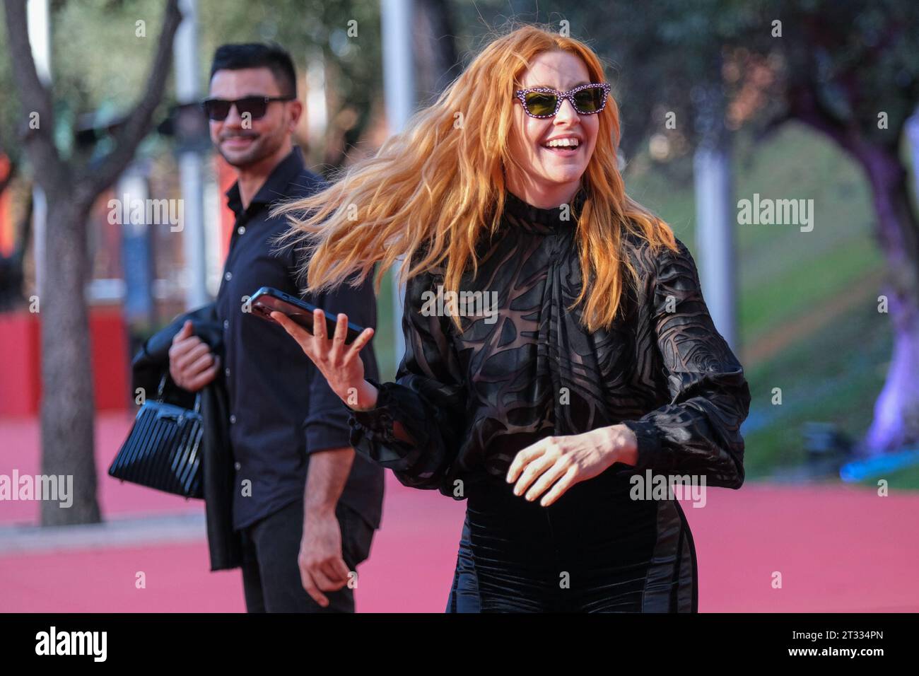 Rome, Italy. 22nd Oct, 2023. Noemi attends a red carpet for the movie ...