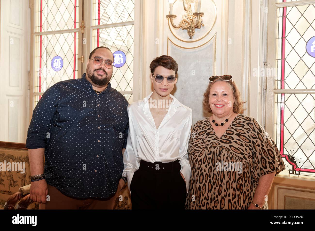 Paris, France. 11th Oct, 2023. Jeremy Bellet, Alexandre Fontaine and ...