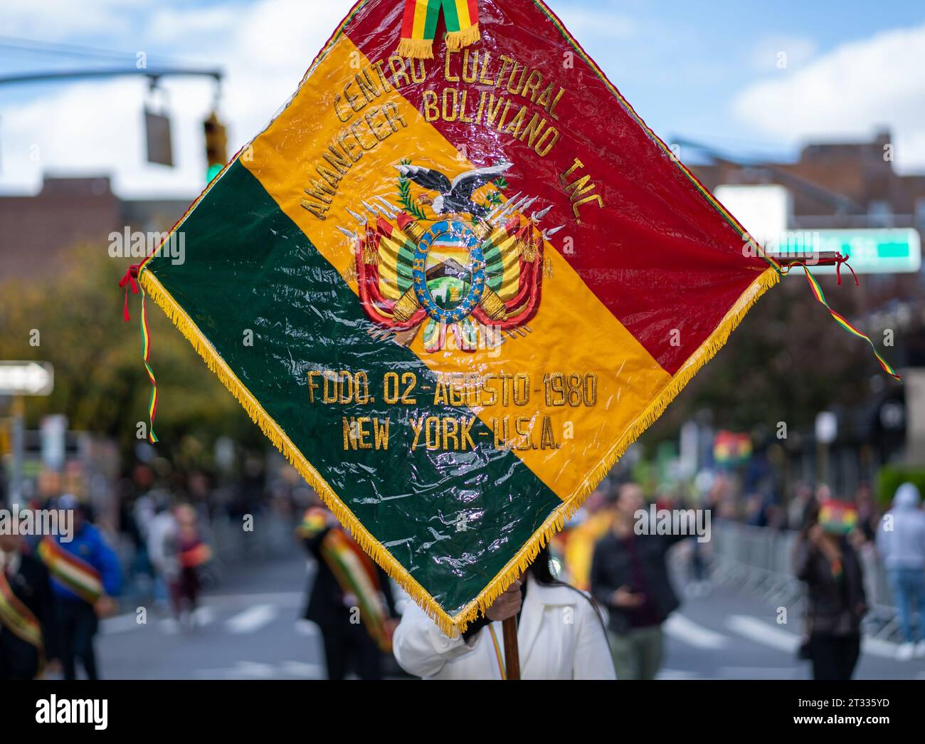 New York, New York, USA. 22nd Oct, 2023. (NEW) The Queens Bolivian ...