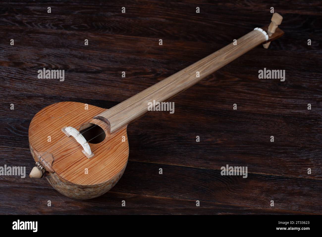 Turkish tambur. Long-necked folk string instrument of the lute family ...