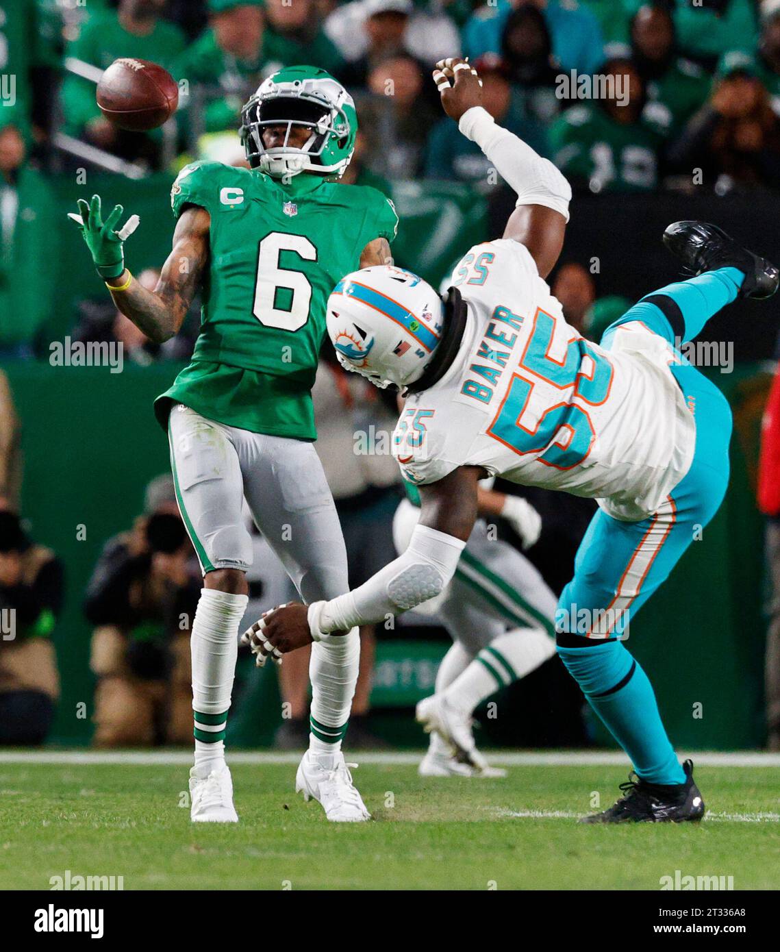 Jalen hurts devonta smith 2023 hi-res stock photography and images - Alamy