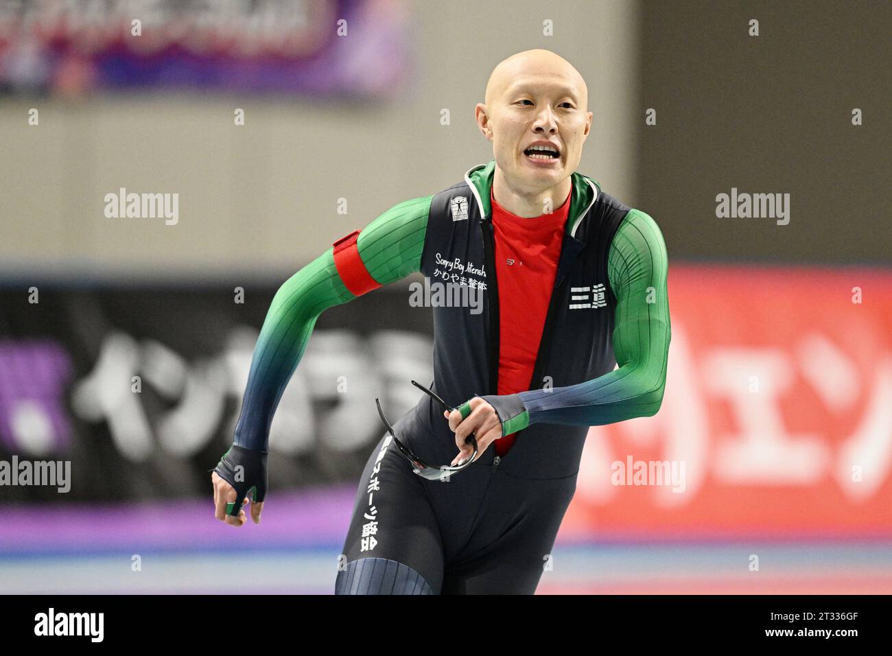 Nagano, Japan. Credit: MATSUO. 20th Oct, 2023. Takuya Morimoto Speed Skating : The 30th All ...