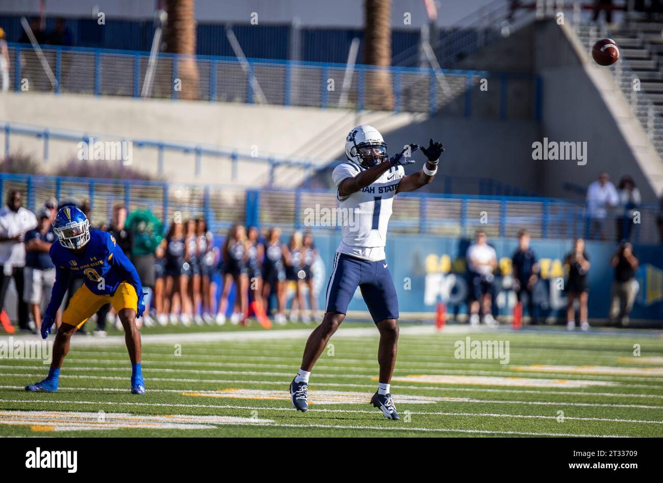 CEFCU Stadium San Jose, CA. 21st Oct, 2023. CA USA Utah State wide ...