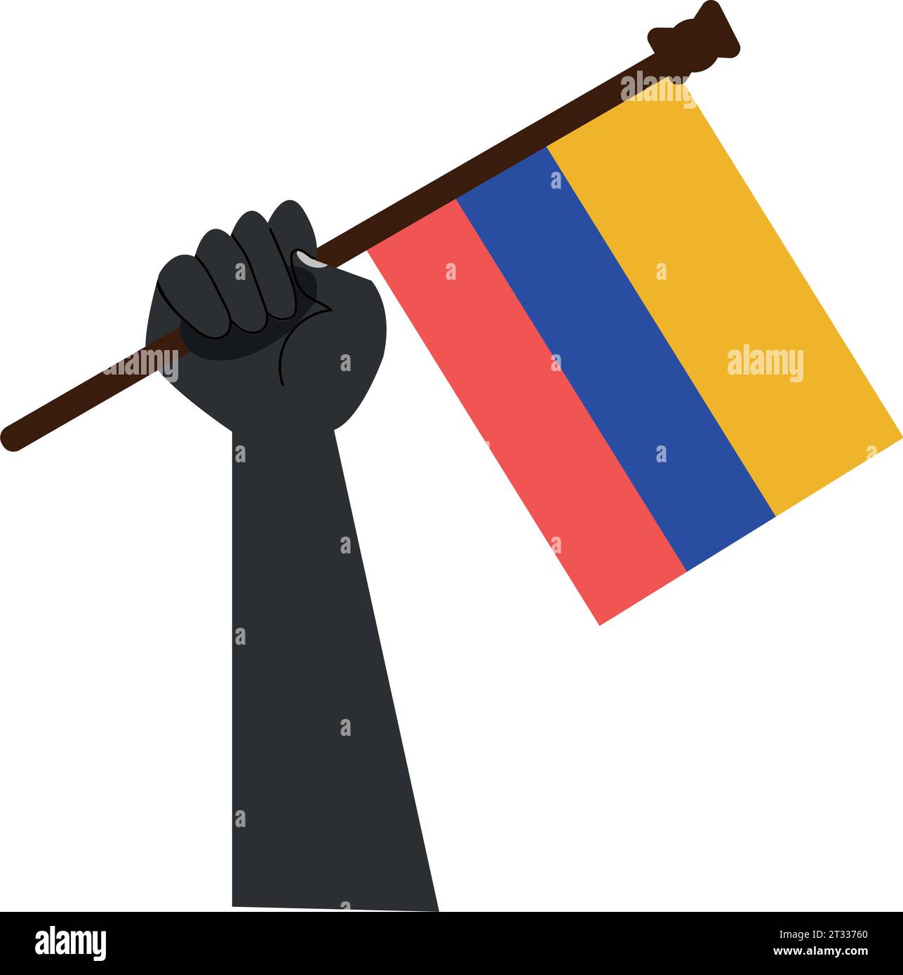 colombia flag illustration Stock Vector Image & Art - Alamy