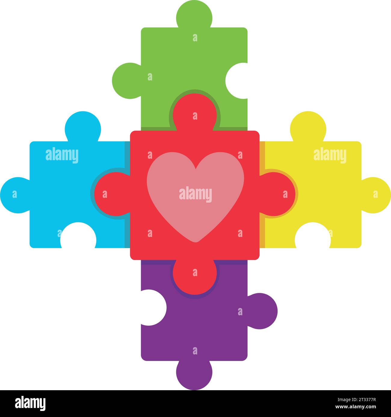autism day awareness puzzle Stock Vector Image & Art - Alamy