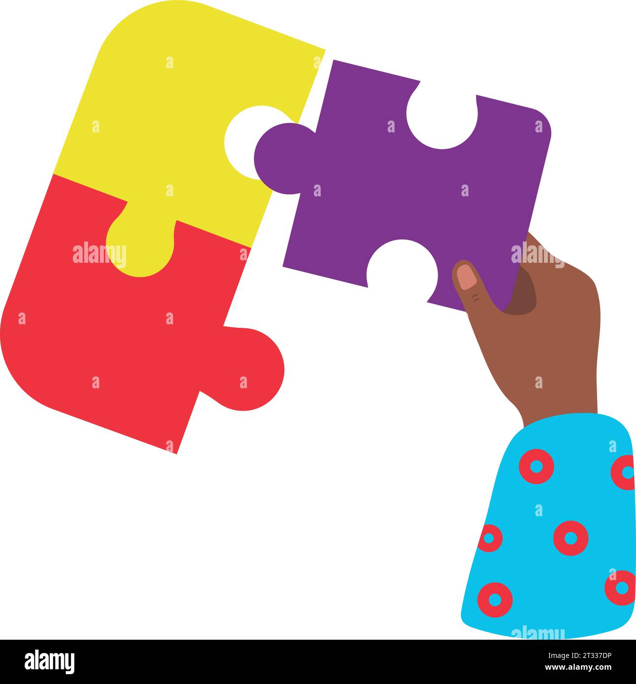 autism day awareness puzzle illustration Stock Vector Image & Art - Alamy
