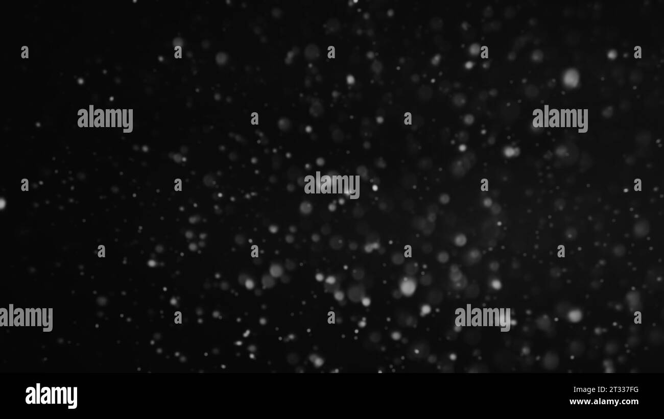 Snowflakes flying winter night mysterious sky Stock Photo - Alamy
