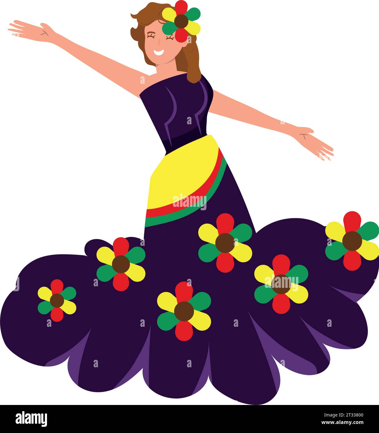 Barranquilla carnival music Stock Vector Images - Alamy