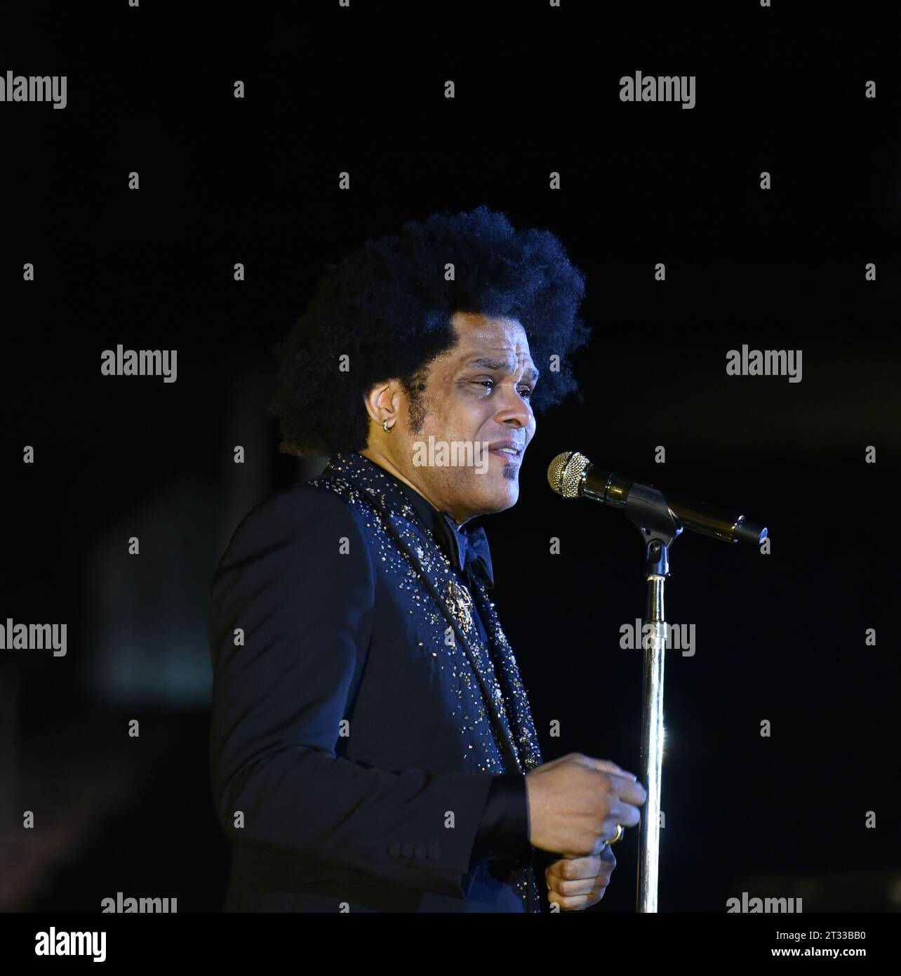 October 22, 2023, Norfolk, Virginia, USA: MAXWELL brings his ''The ...