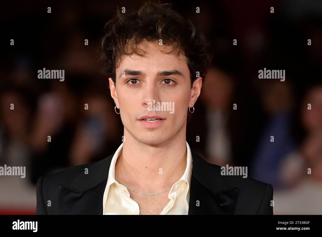 Rome, Italy. 22nd Oct, 2023. Damiano Gavino attends the red carpet of ...