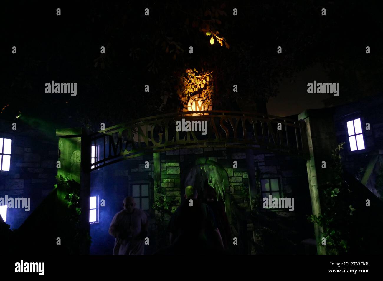 Buena Park, California, USA 18th October 2023 Mangler Asylum in The ...