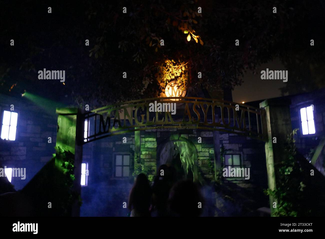 Buena Park, California, USA 18th October 2023 Mangler Asylum in The ...