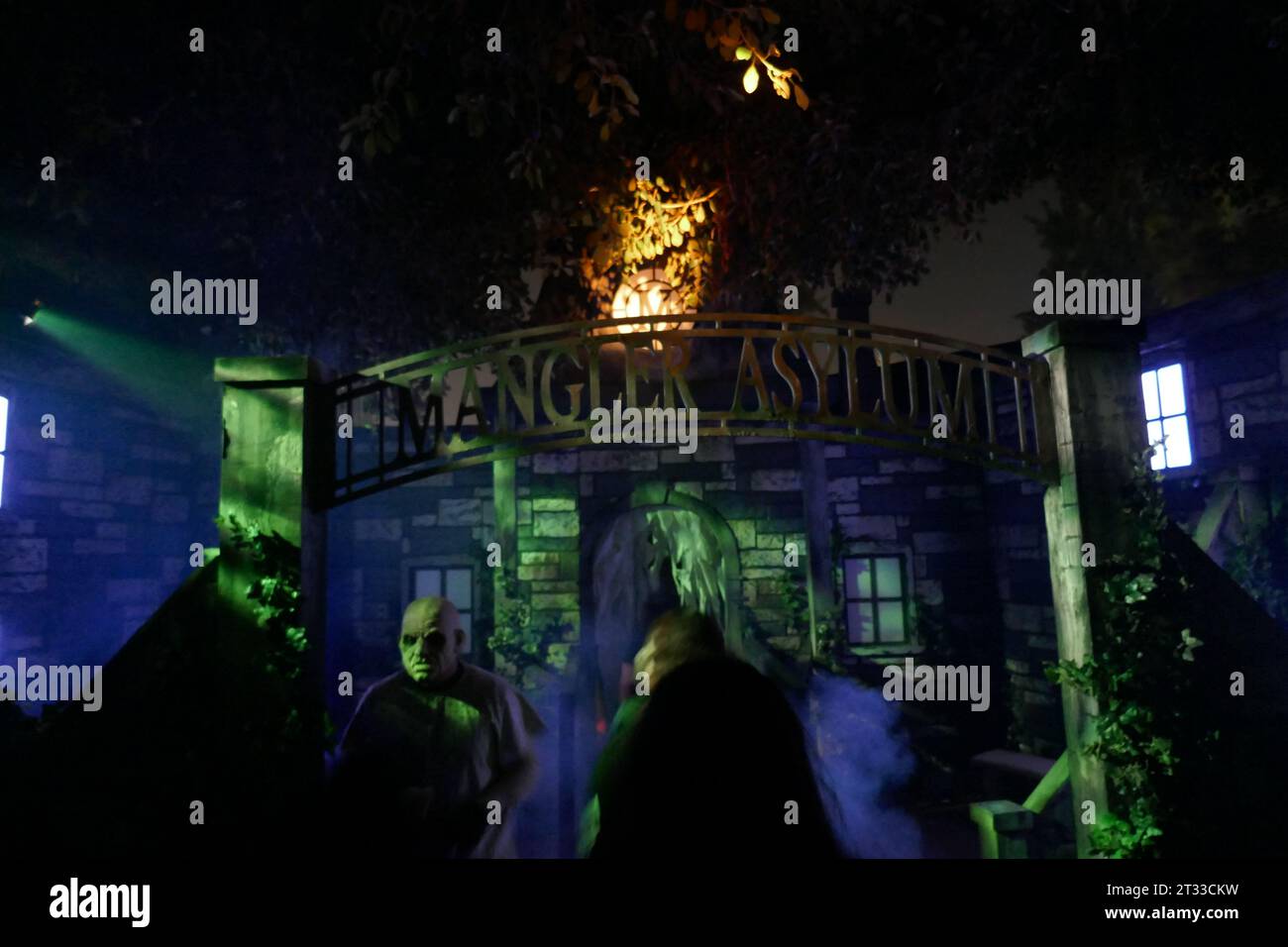 Buena Park, California, USA 18th October 2023 Mangler Asylum in The ...