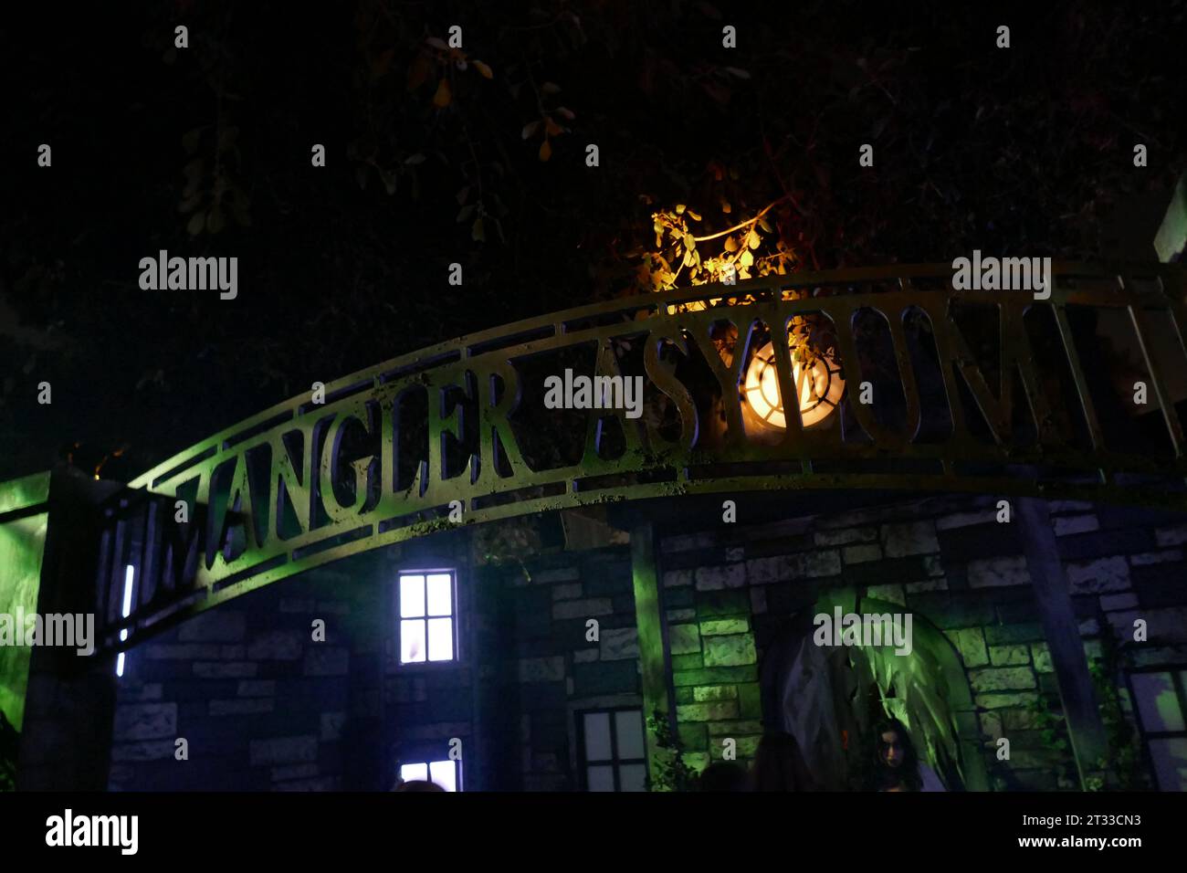 Buena Park, California, USA 18th October 2023 Mangler Asylum in The ...