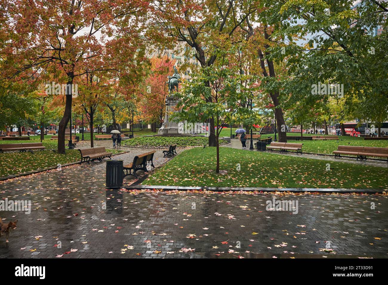 Dorchester Square, Montreal Stock Photo - Alamy