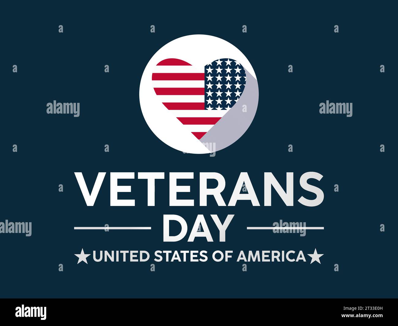 Veterans Day Tribute with American Flag, Saluting Soldier, and ...