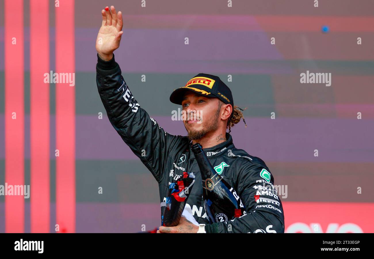 Austin, Etats Unis. 22nd Oct, 2023. HAMILTON Lewis (gbr), Mercedes AMG ...
