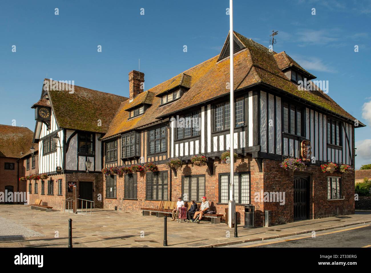 The Guildhall Museum, Sandwich, Kent, England Stock Photo - Alamy