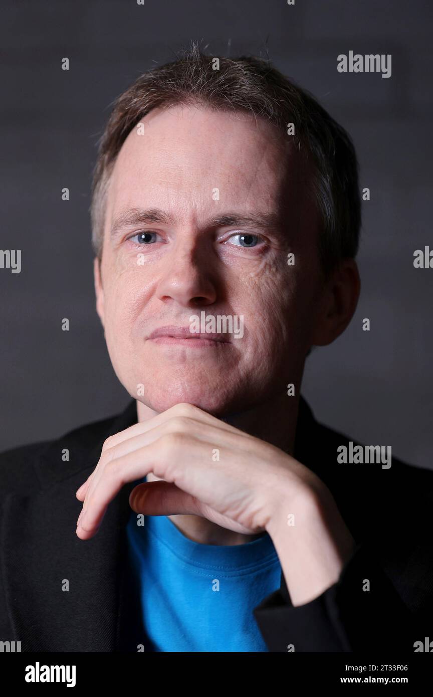 French pianist Alexandre Tharaud poses for a photo in Tokyo on Oct. 23 ...