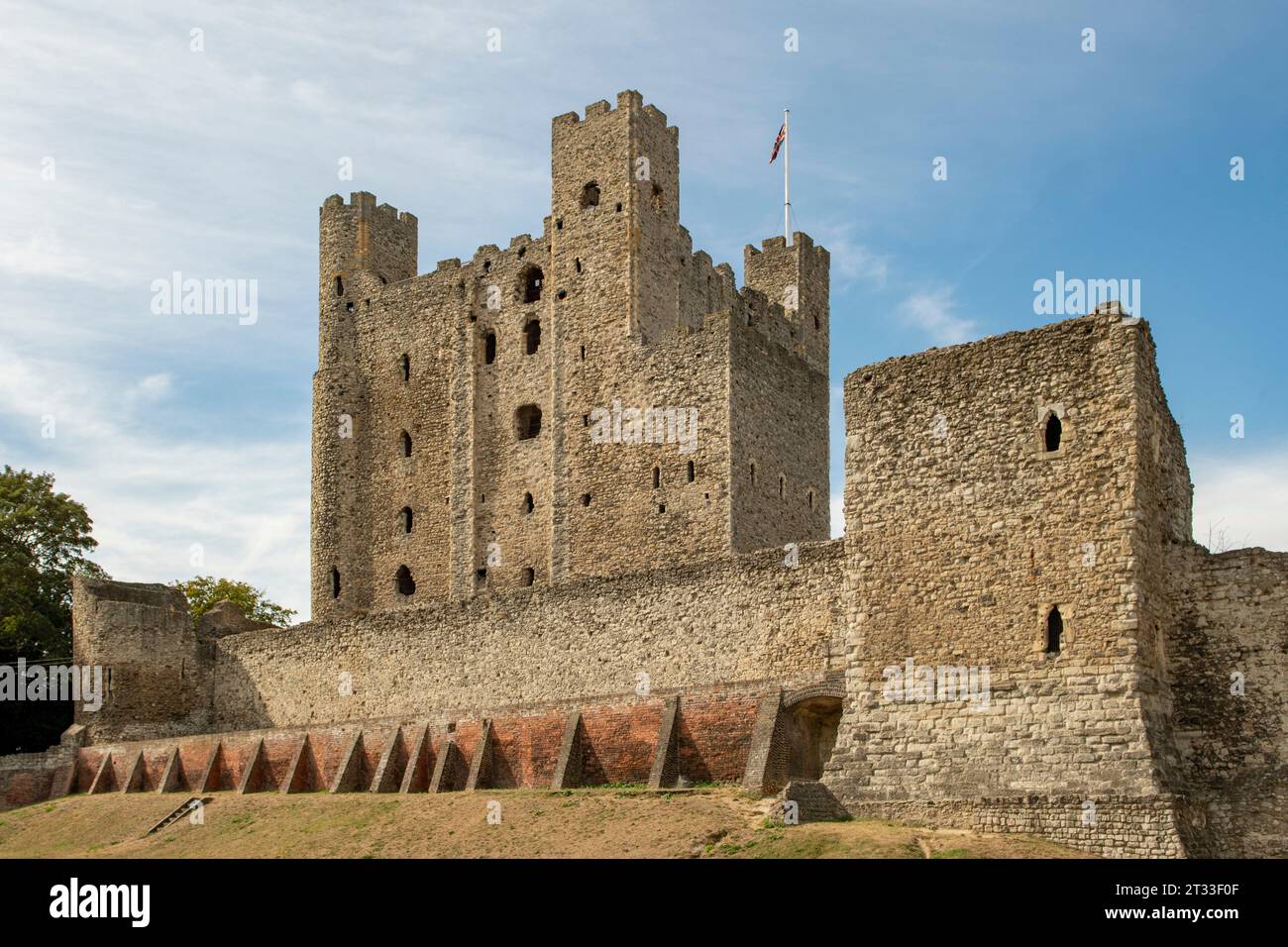 Rochester Castle, Rochester, Kent, England Stock Photo - Alamy