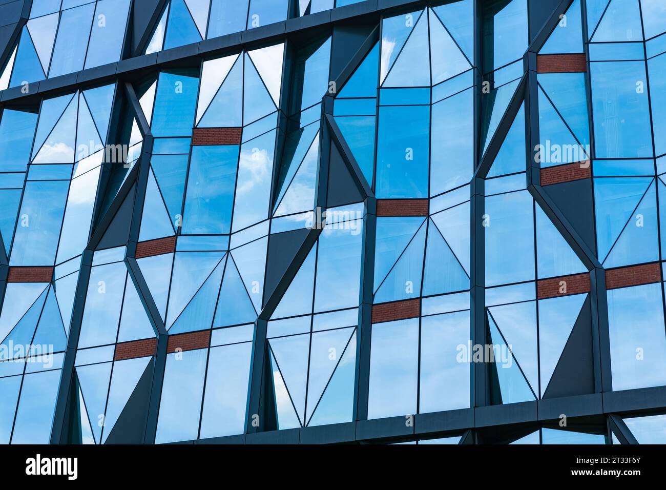 architectural urban backdrop. abstract geometric building. urban design ...