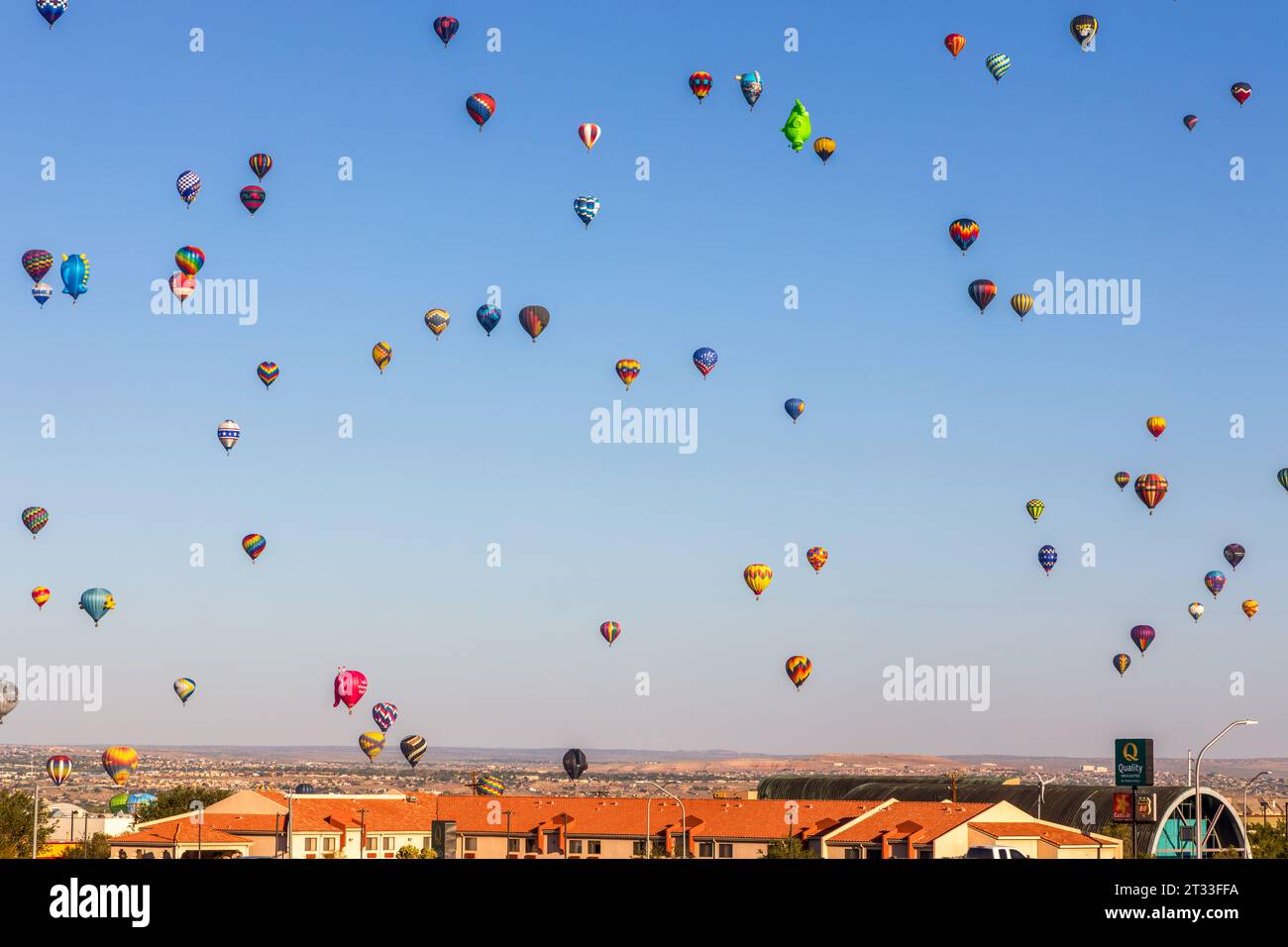 Albuquerque, New Mexico - October 7, 2023: International Hot Air ...