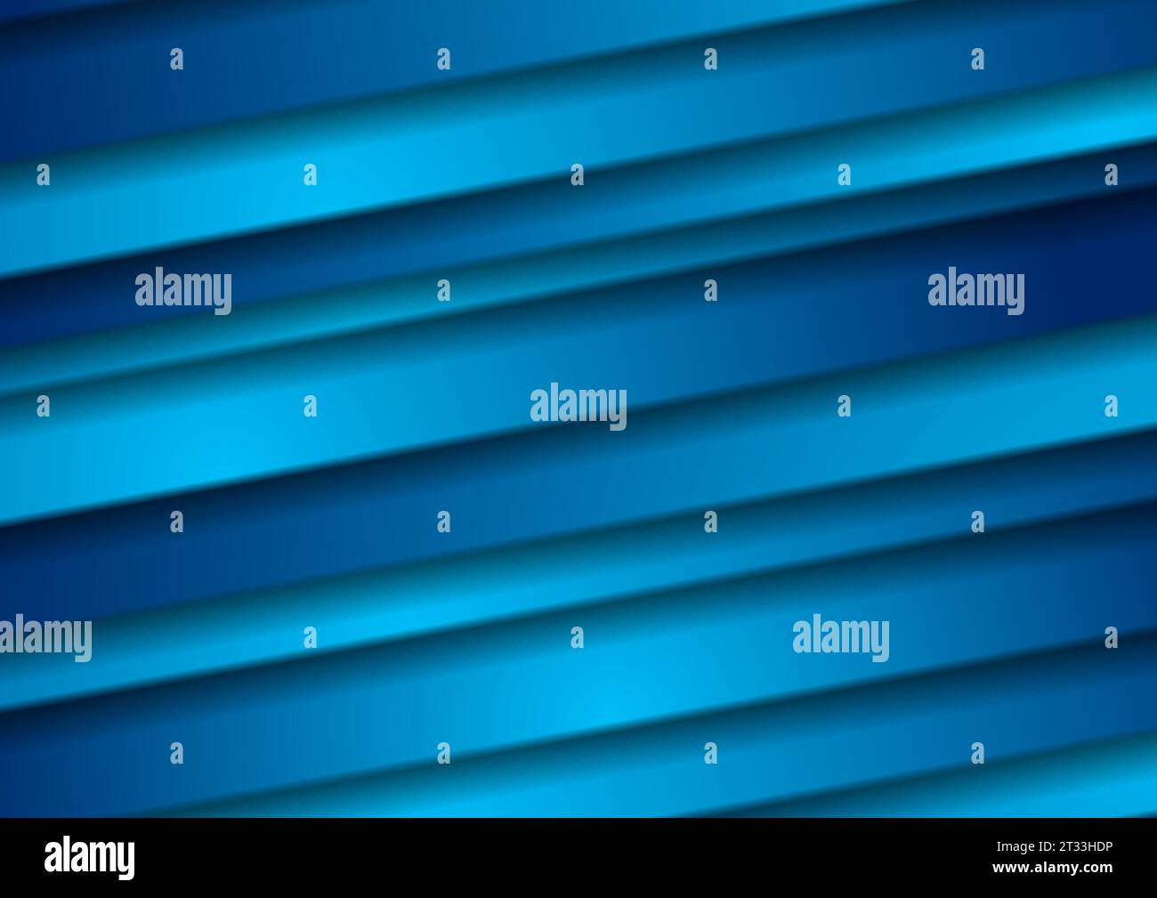 Bright blue smooth stripes abstract tech background. Modern glossy ...