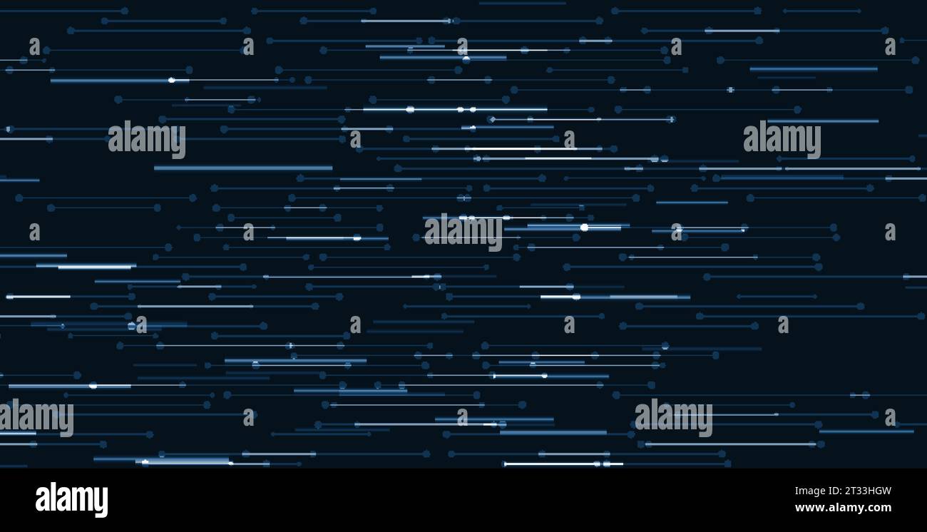 Dark blue neon technology lines abstract vector background Stock Vector Image & Art - Alamy