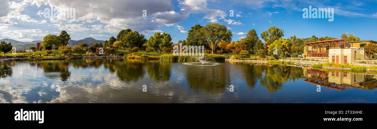 Scenic view of Manhattan Project National Historical Park in Los Alamos ...
