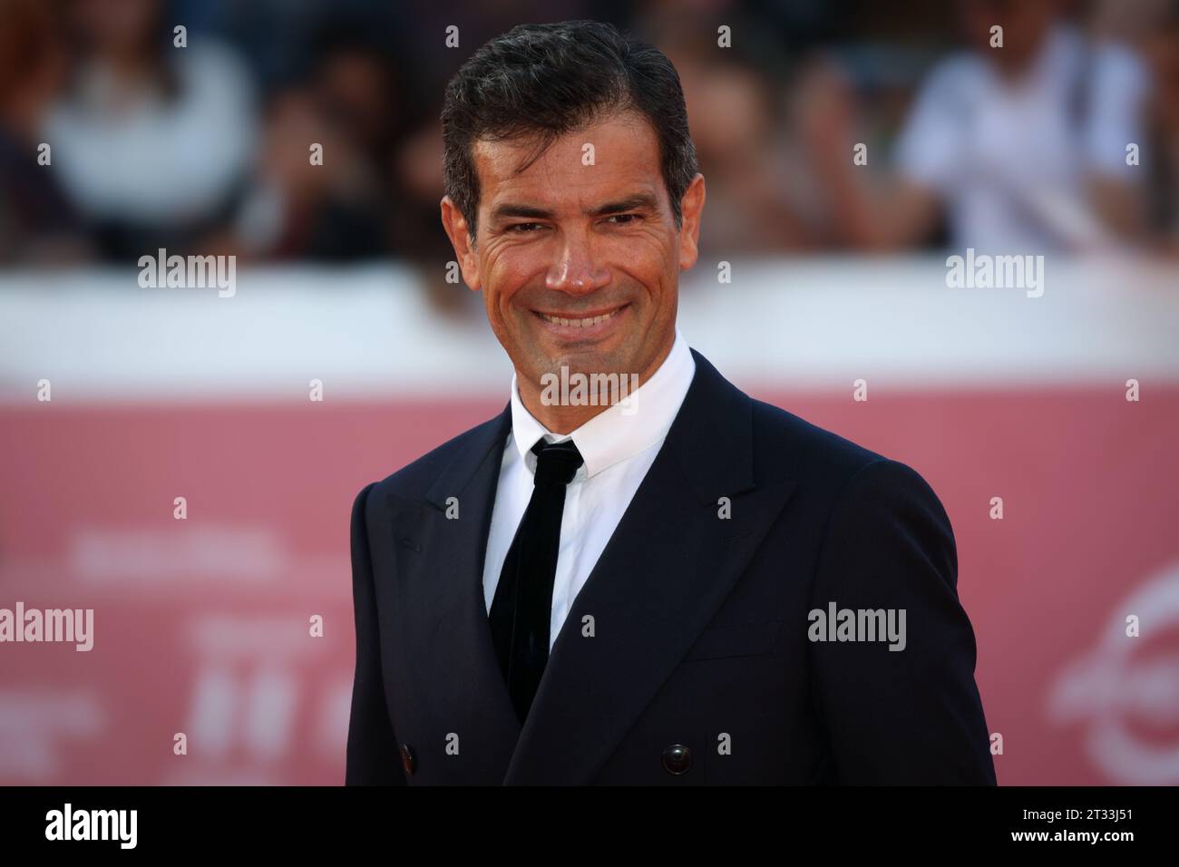 Rome, Italy - October 22, 2023: Marco Bonini attends the red carpet of ...