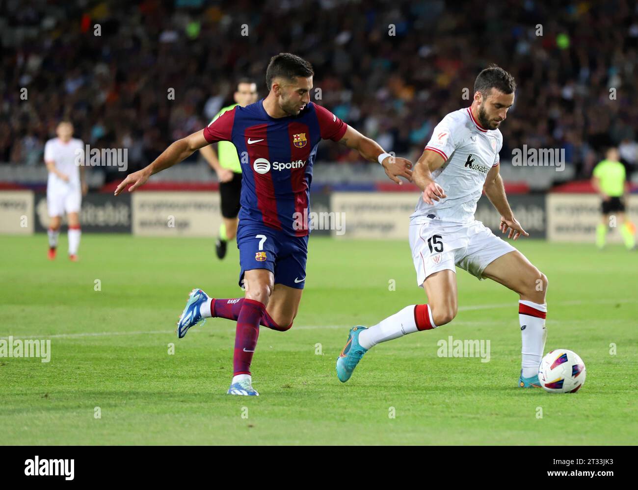 Sabadell, Barcelona, Spain. 22nd Oct, 2023. Barcelona Spain 22.10.2023 ...