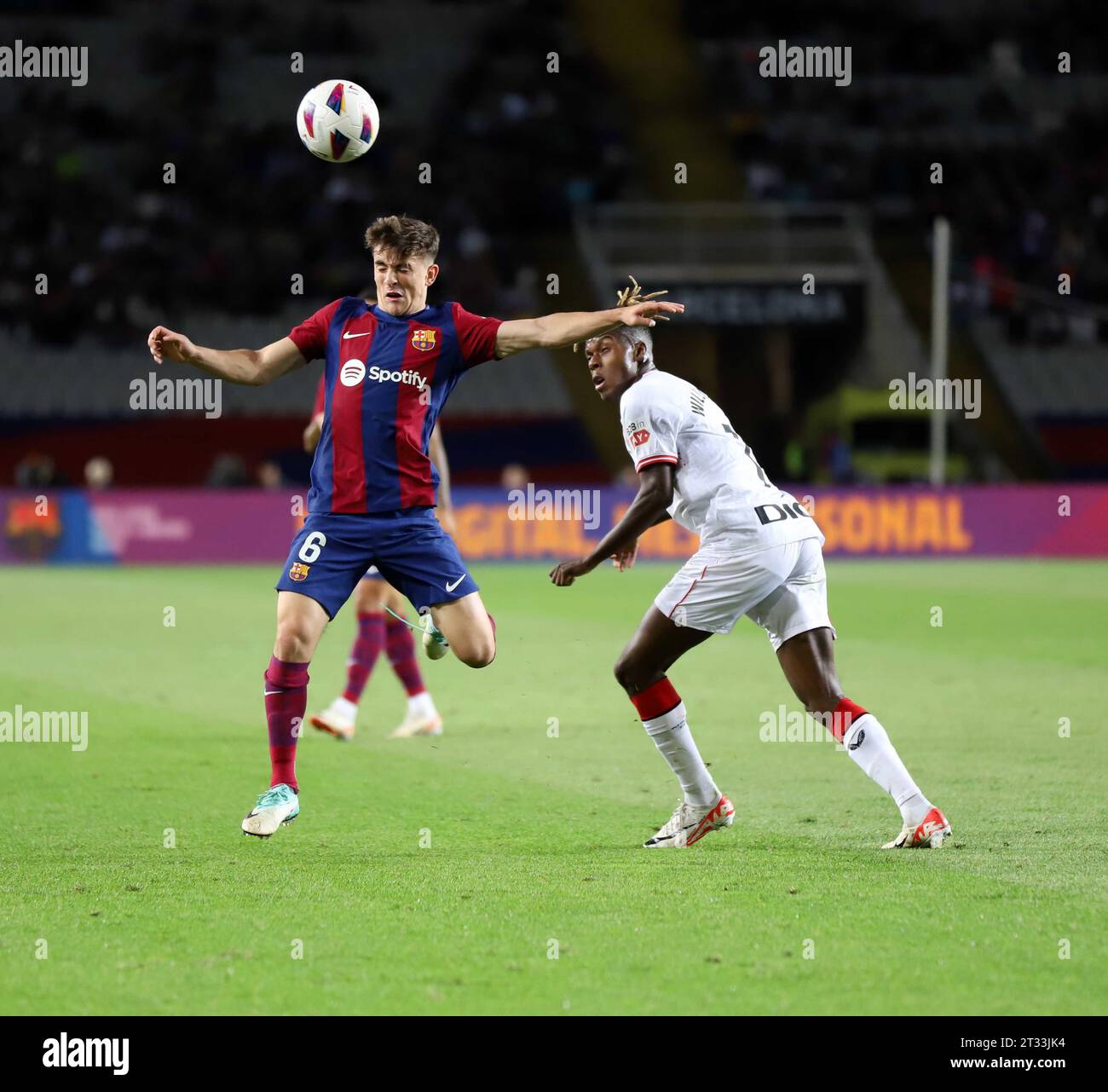 Sabadell, Barcelona, Spain. 22nd Oct, 2023. Barcelona Spain 22.10.2023 ...