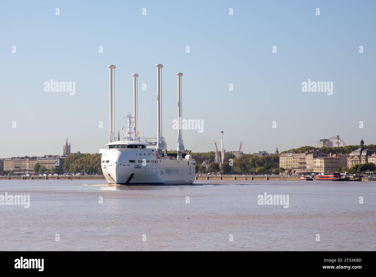 Bordeaux , France - 10 06 2023 : Canopee Canopy French freighter new ...
