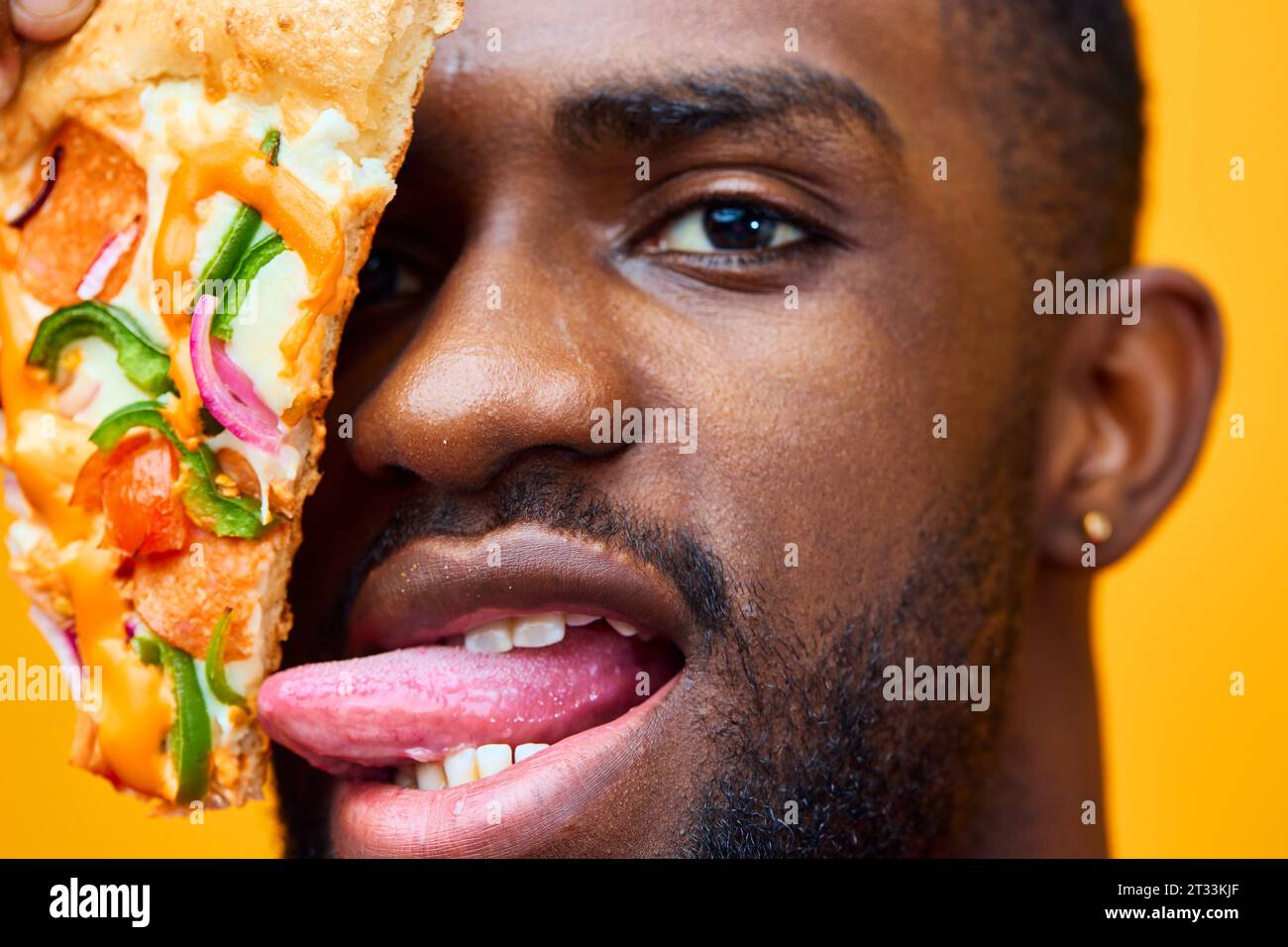 man black guy american delivery fast background pizza food smile happy ...