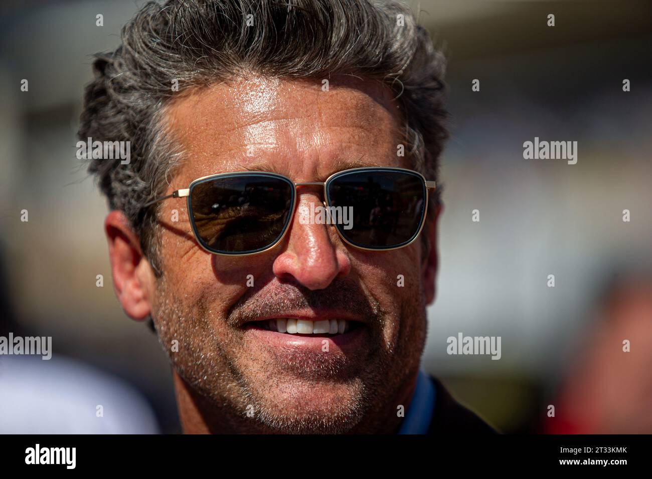Paddock Atmosphere - Patrick Dempsey (USA) Actor during Sunday Race of ...