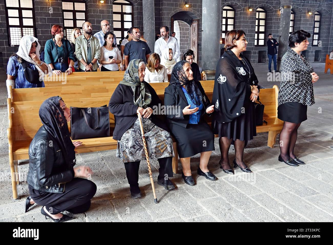 Diyarbakir, Turkey. 22nd Oct, 2023. A small number of Armenians ...