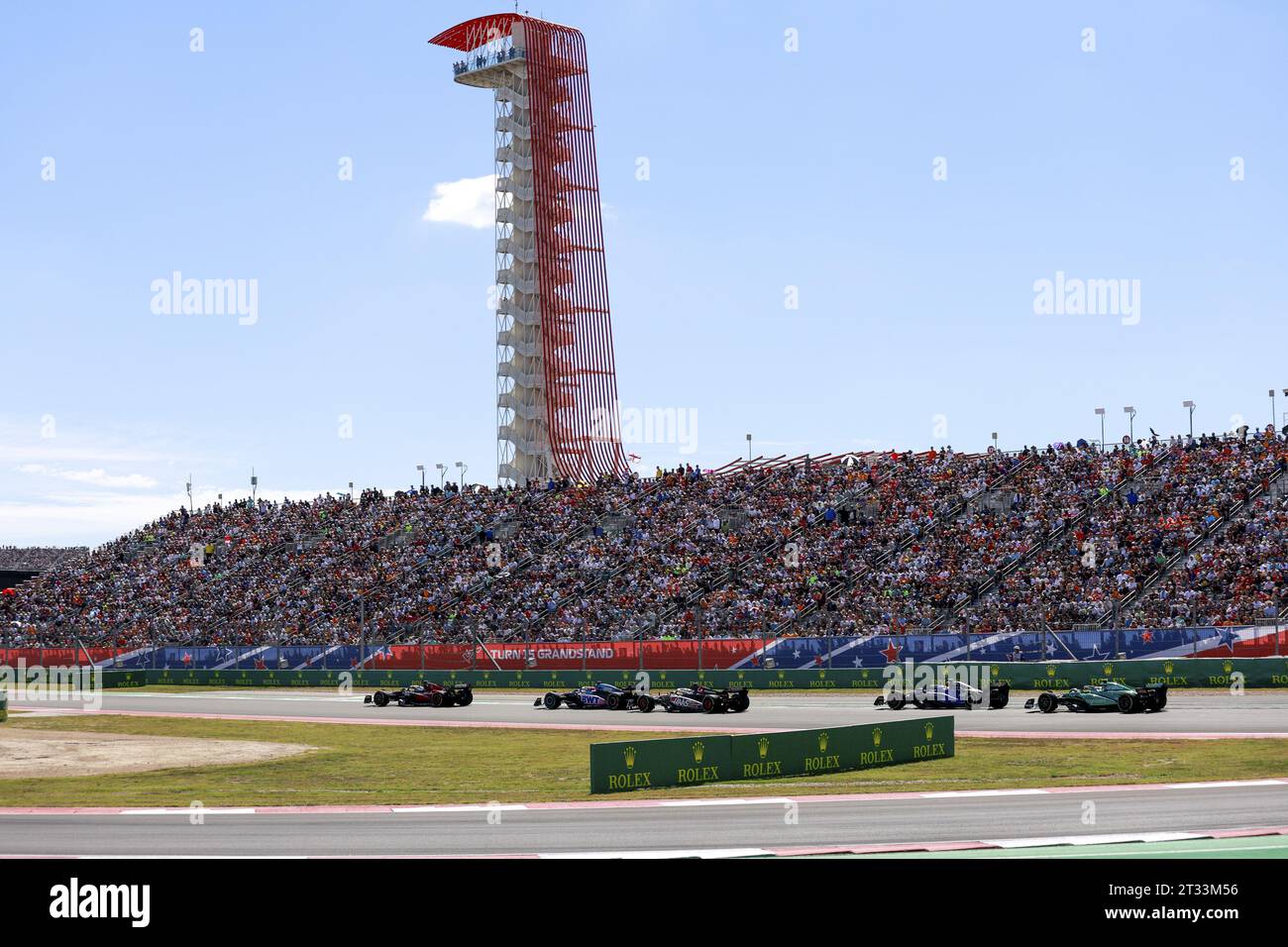 spectators, fans during the 2023 Formula 1 Lenovo United States Grand ...