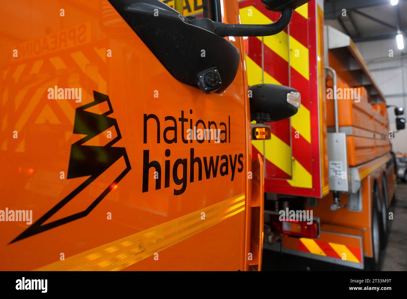 National Highways staff prepare vehicles at their Perry Bar Depot in ...