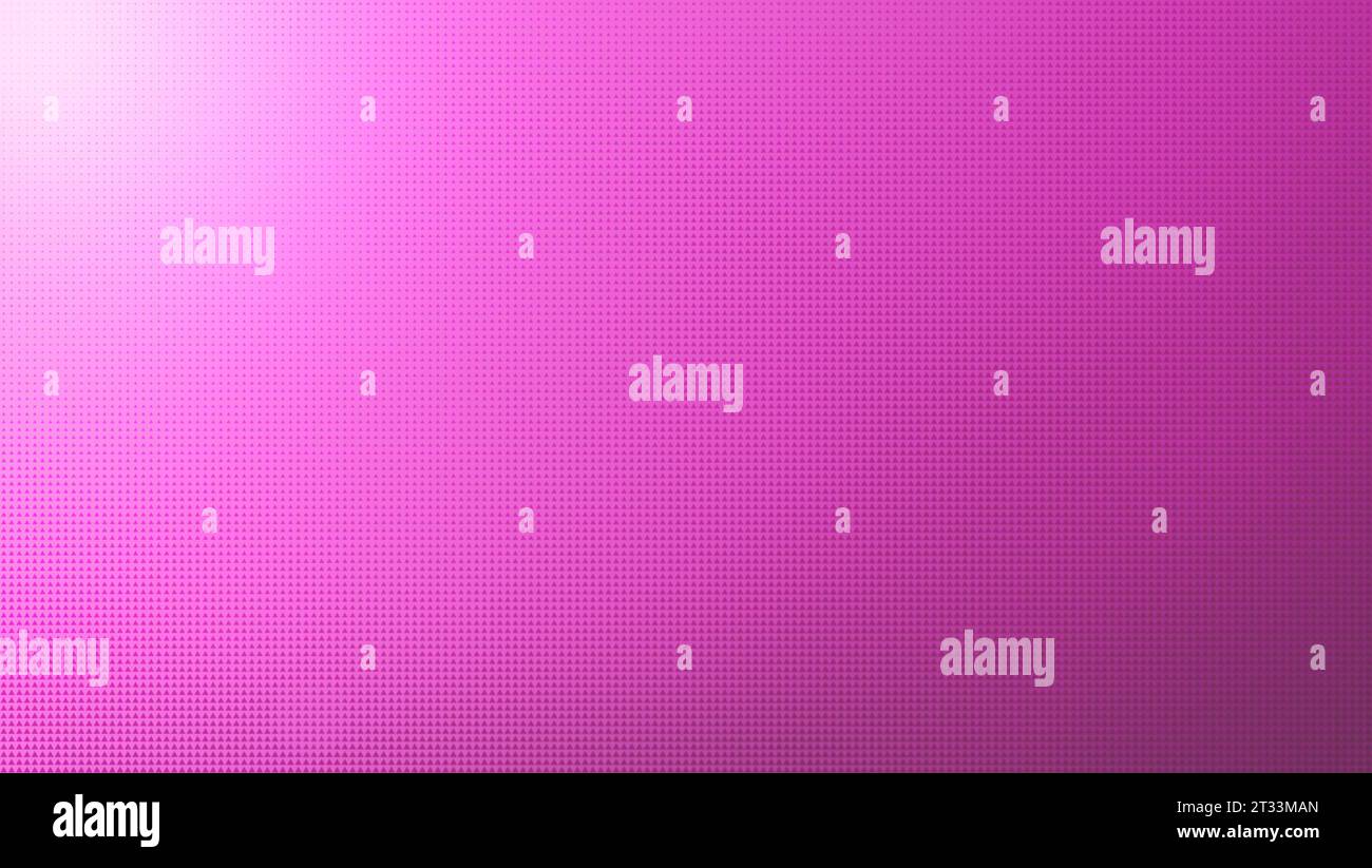 Abstract halftone pattern made of small pink triangles on pink gradient ...