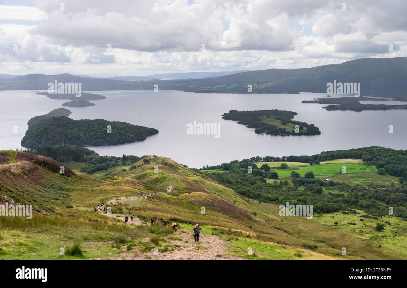 View from conic hill hi-res stock photography and images - Alamy