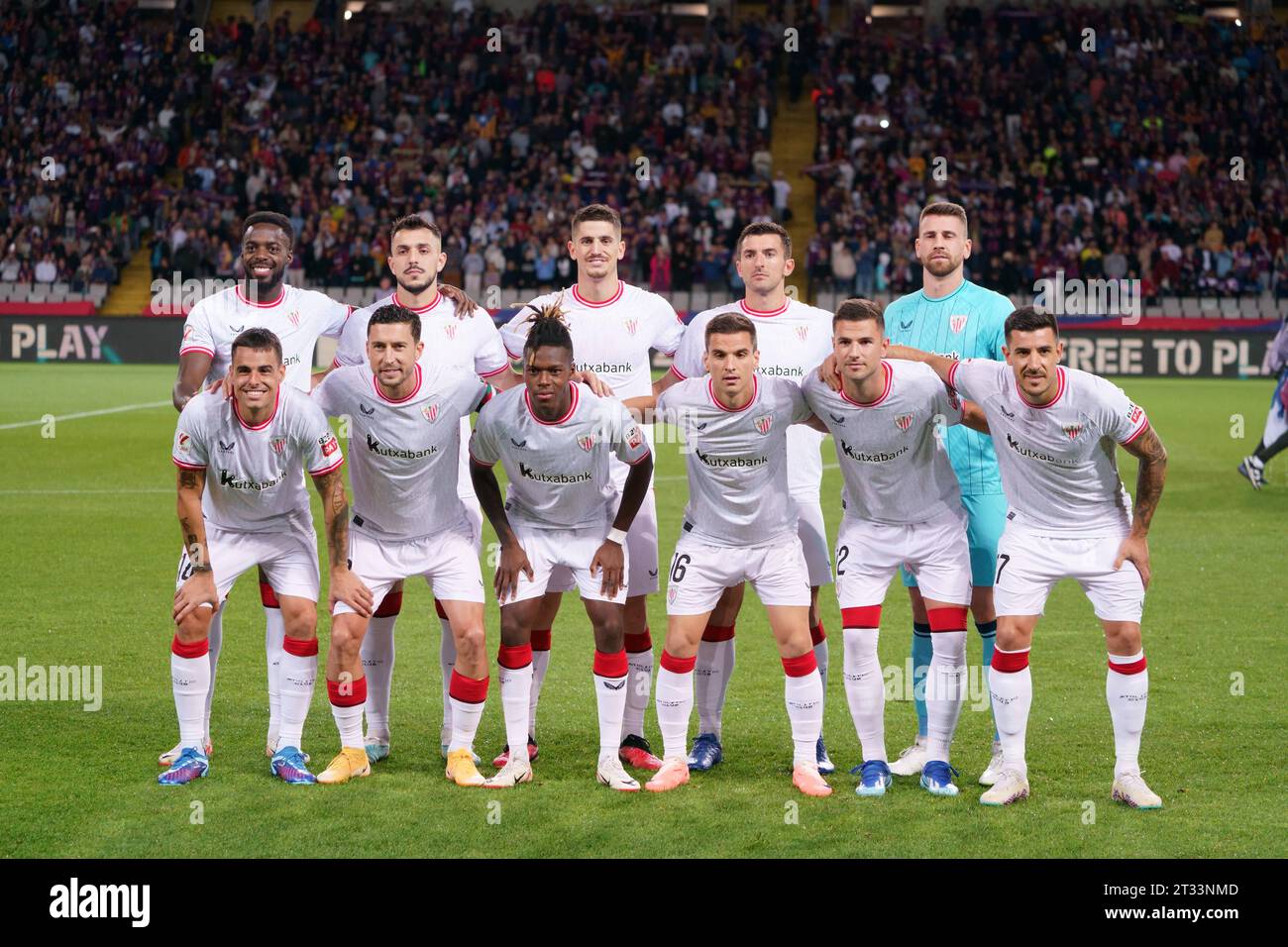 22nd October 2023; Estadi Olimpic Lluis Companys, Barcelona, Spain ...