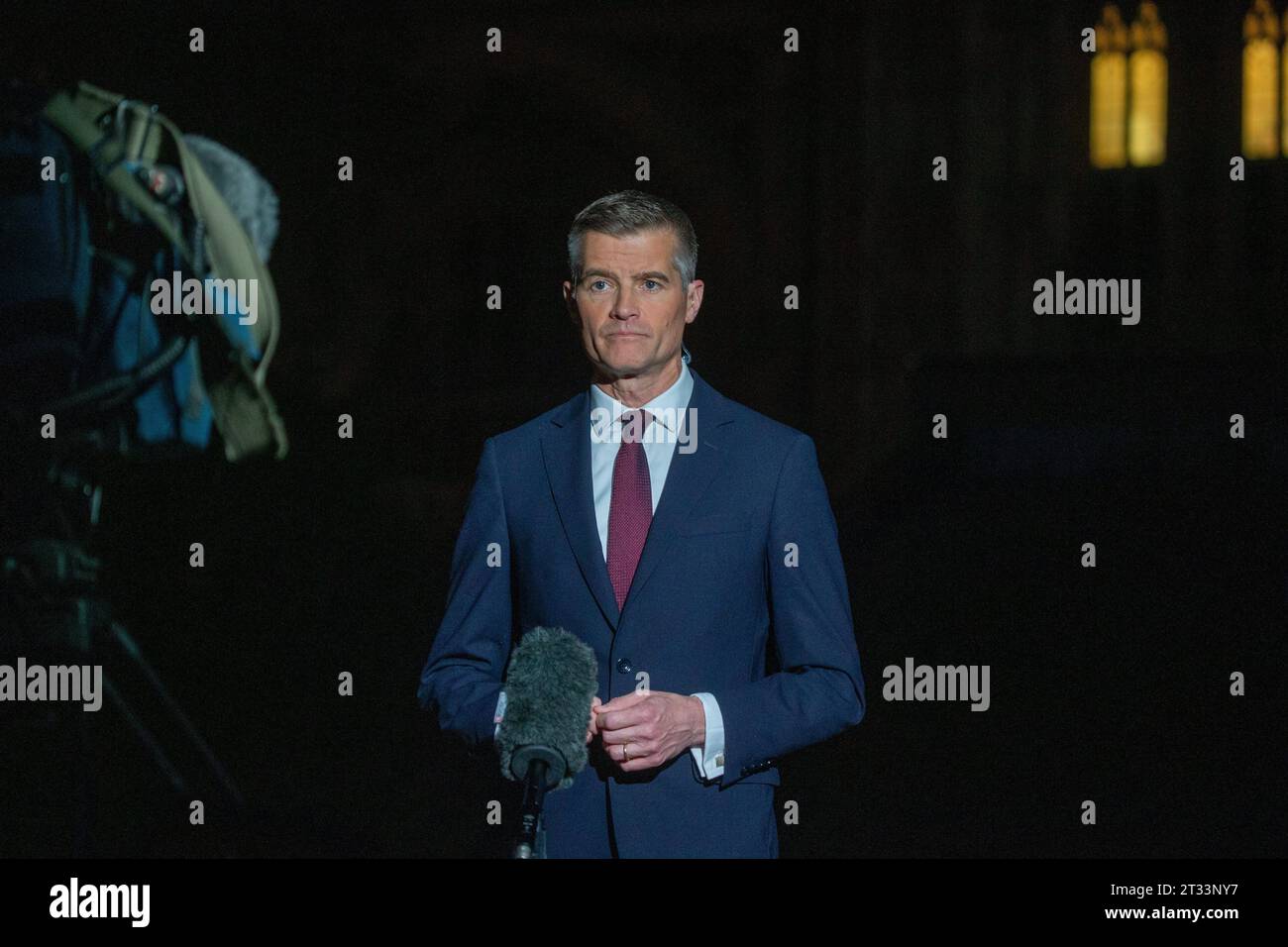 London, England, UK. 23rd Oct, 2023. Secretary of State for Transport ...