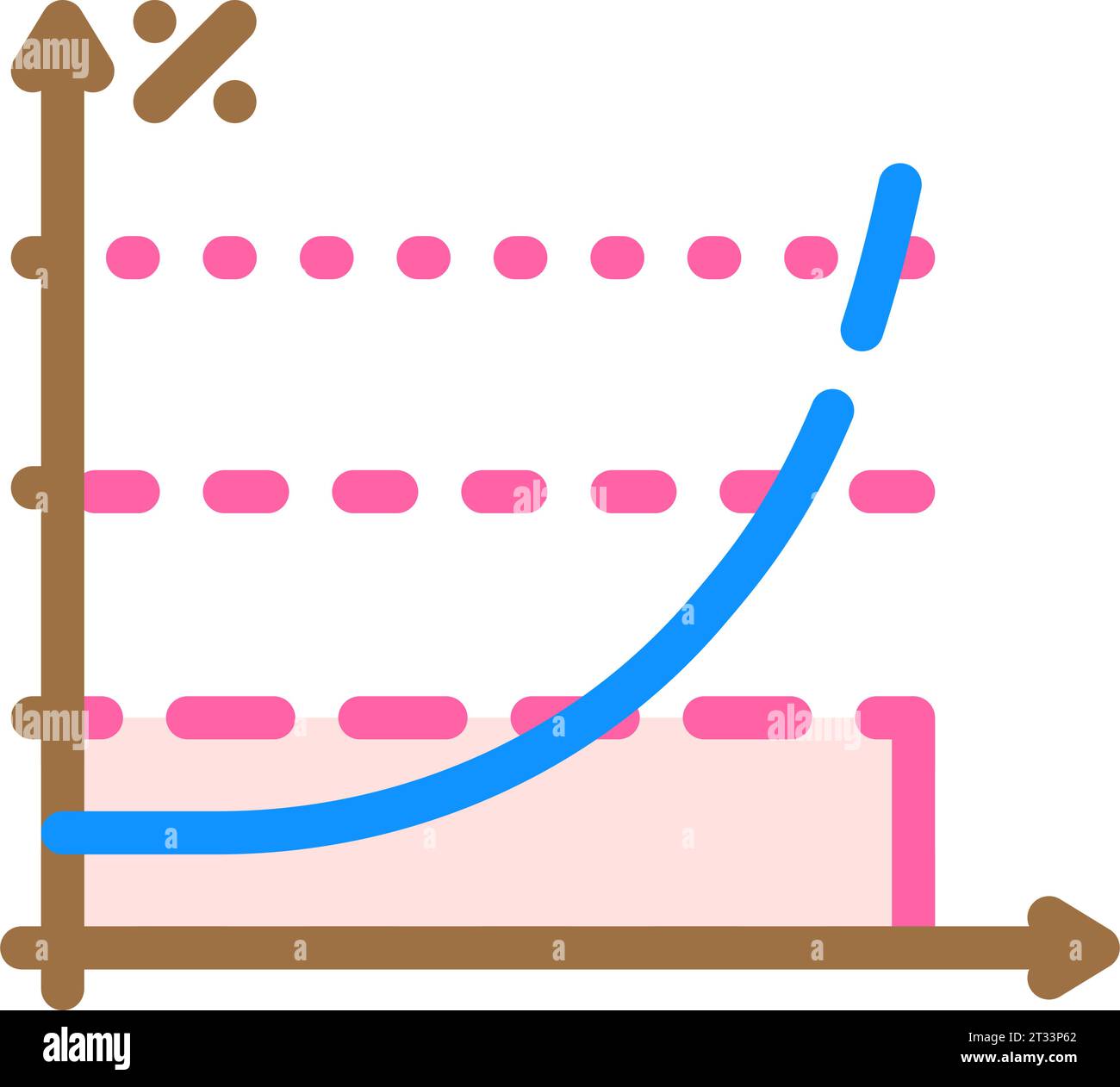profit margin color icon vector illustration Stock Vector Image & Art ...