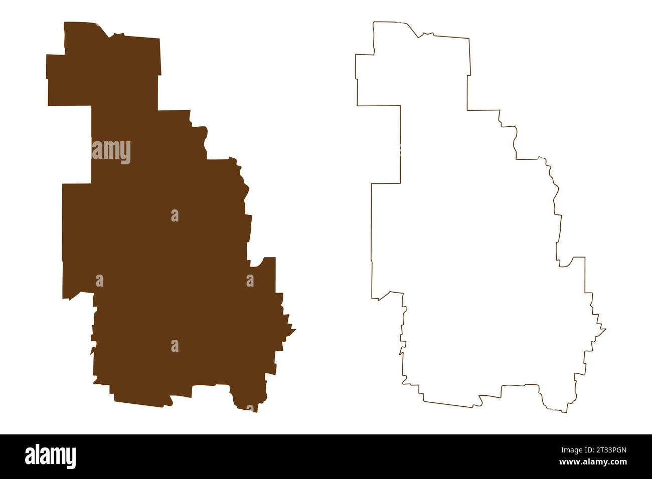 Shire of Buloke (Commonwealth of Australia, Victoria state, Vic) map ...