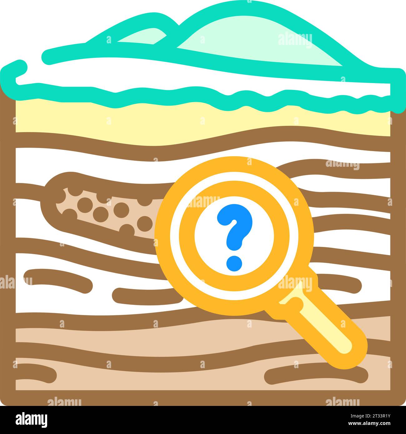 Mining exploration project Stock Vector Images - Alamy