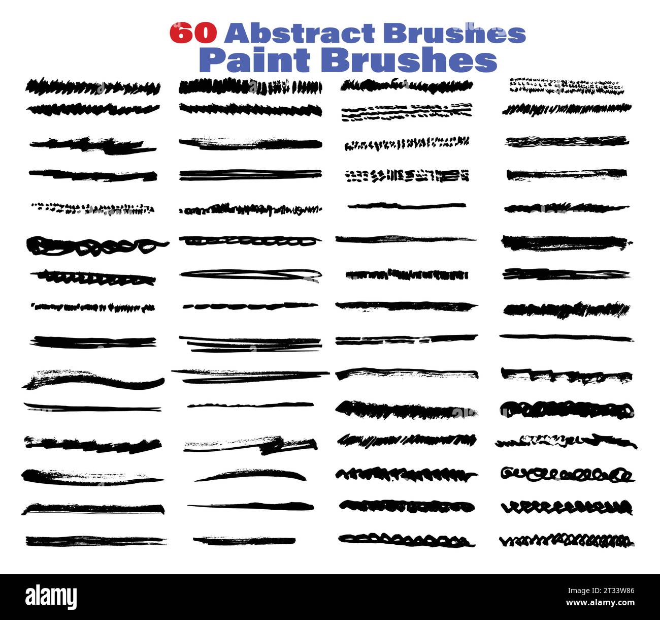 Elevate your creative projects with our versatile Paint Brush Stroke Bundle. This collection ...