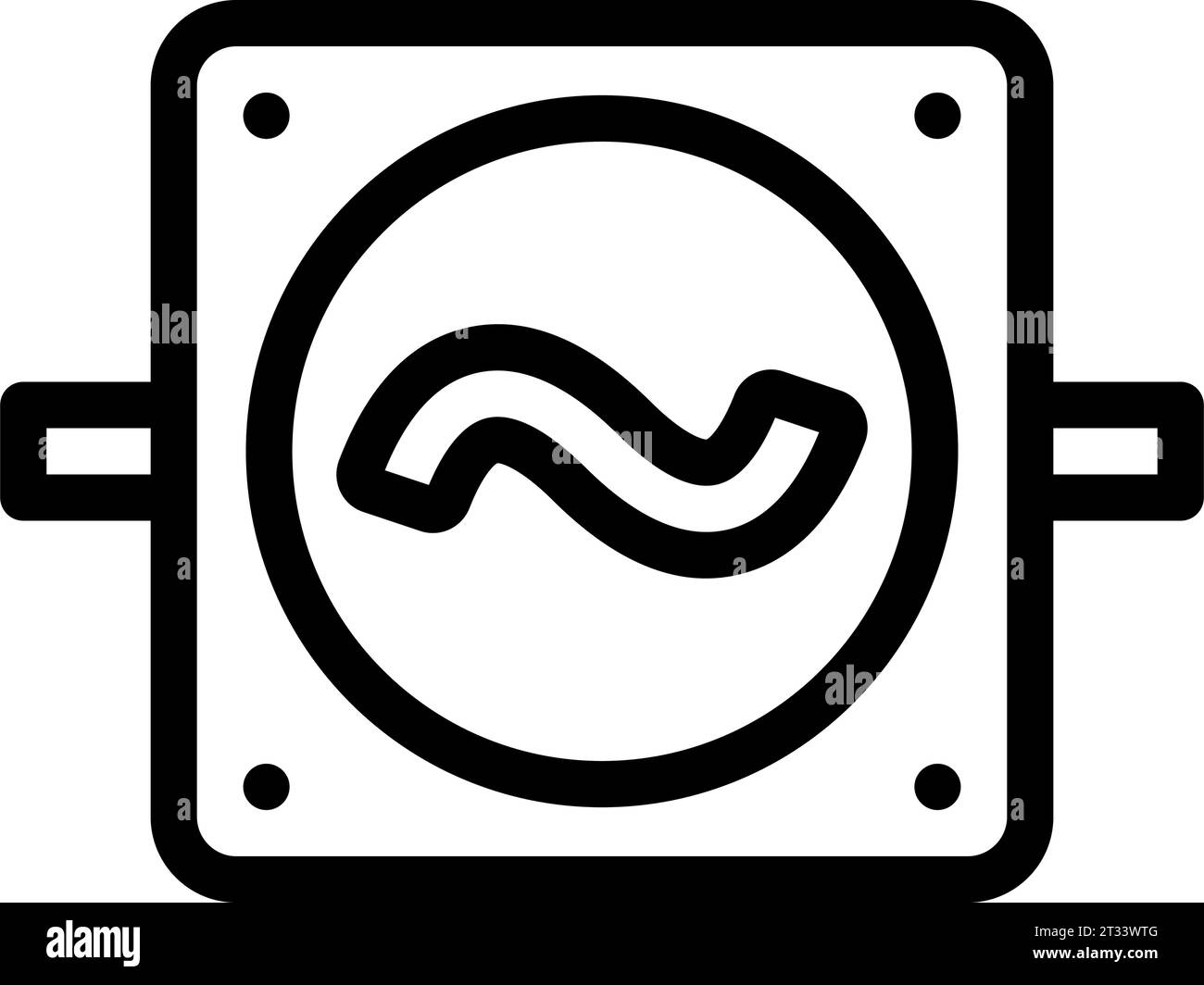 voltage electricity line icon vector illustration Stock Vector Image ...