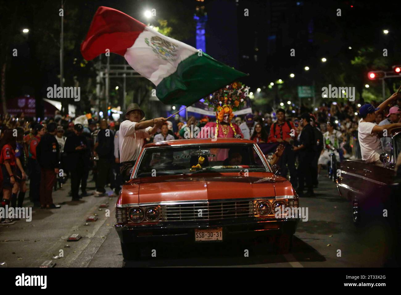 Mexico City, Mexico City, Mexico. 23rd Oct, 2023. Lowrider style ...
