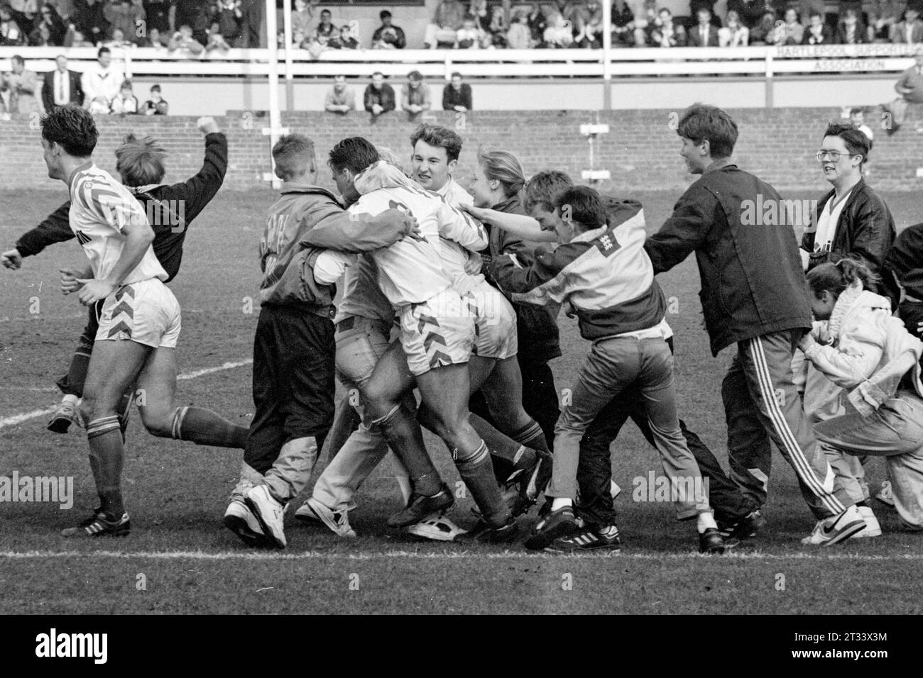 Hartlepool united supporters hi-res stock photography and images - Alamy